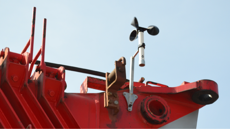 Wireless Wind Speed Meter WR-3 for Crane and Lift Safety