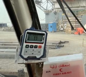 Wireless Wind Speed Meter WR-3 for Crane and Lift Safety