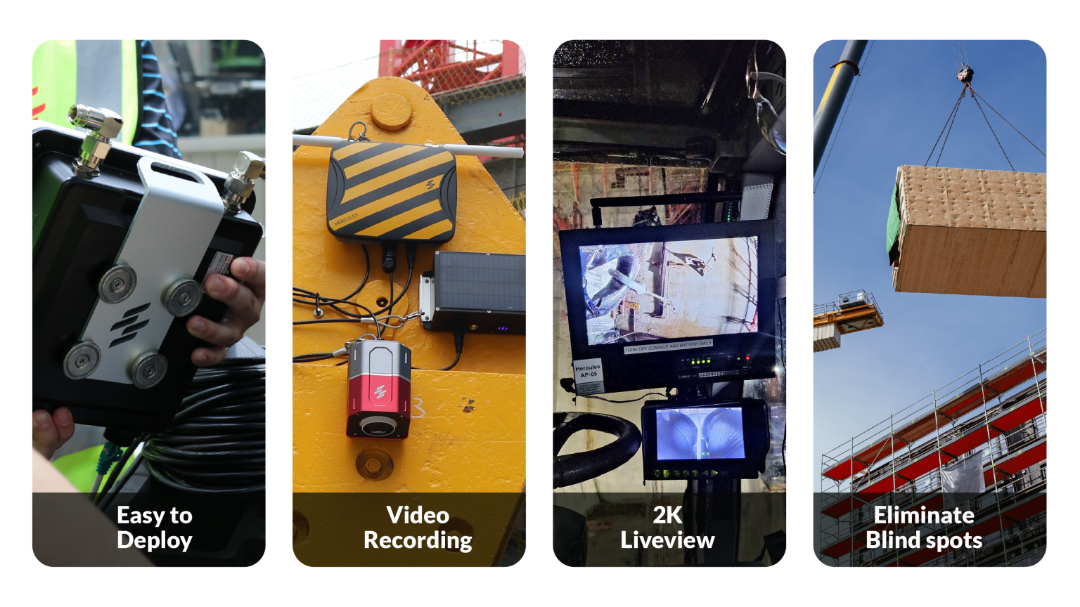 Wireless Tower Crane Camera System - HerculesPro