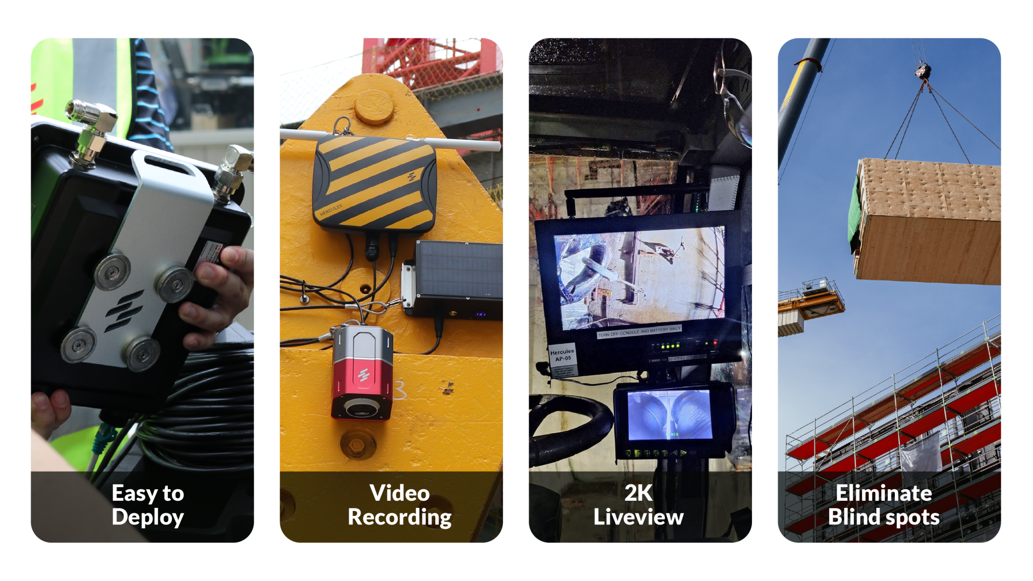 Wireless Tower Crane Camera System - HerculesPro